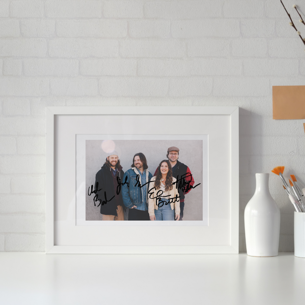 Autographed Band Photo – The Empty Pockets