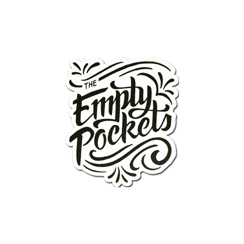 Die-Cut Empty Pockets Sticker – The Empty Pockets